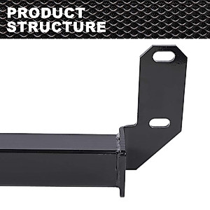 CNNELL Steering Gear Box Stabilizer Bar Brace Compatible with Dodge Ram 1500 2500 3500 4X4 4WD 3.9L / 5.2L / 5.9L / 8.0L 1994-2002(GASOLINE AND DIESEL)1032004