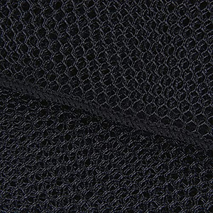 SUNLAND Netted Dish Cloths for Washing Dishes No Odor Dishes Scrubber for Kitchen-Fast Drying and Easy to Clean Mesh Dishes Cloth 6 Pack 12Inch x12Inch Black