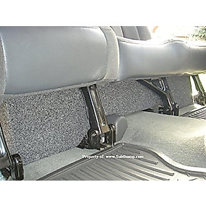 2001-2006 Chevy Silverado/GMC Sierra HD Crew Cab Dual 10 Downfire Subwoofer Box