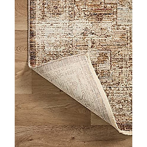 Loloi II Sorrento Collection SOR-03 Mocha/Multi 6'-7" x 9'-10" Area Rug