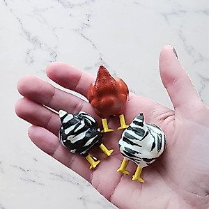 3 Pcs Chicken Butt Magnets Fun Animal Butt Fridge Magnets Refrigerator Magnets Creative Cute Chick Magnets for Refrigerator Whiteboard Map Home Office Decoration