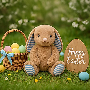 WEIGEDU Rabbit Bunny Stuffed Animals Plush Toys for Kids Boys Girls Birthday Bedtime Christmas Easter Gifts