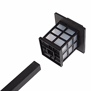 Jarl home 6pcs White LED Solar Lantern Torch Light Garden Landscape Lighting