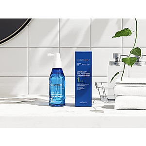 CONTENTLY AFTER ALL! Scalp Soothing Care Treatment | Daily Scalp Cooling Tonic with Probiotics & Ginger Extract For Itchy & Flaky Scalps | 4.06 fl.oz.