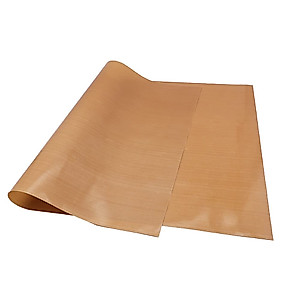 39" x 5 Yard PTFE Fiberglass Fabric Sheet Roll PTFE-Coated Fabrics Sheet Roll Sublimation Heat Resistant PTFE Rolls for Heat Press Transfer, 5Mil Thickness