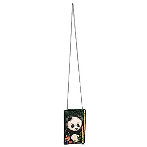 Mary Frances womens Mary Frances Panda Love Crossbody Phone Bag, Multi, One Size US