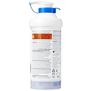 Cetraben Emollient Cream 500g - Moisturizing for Dry Skin, Eczema Relief, Whole Body, Adult Use, 17.6 Ounce