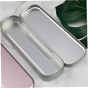 Didiseaon Small Pen Case 3pcs Box Tinplate Box Sponge Pen Student Portable Pens + Pencil