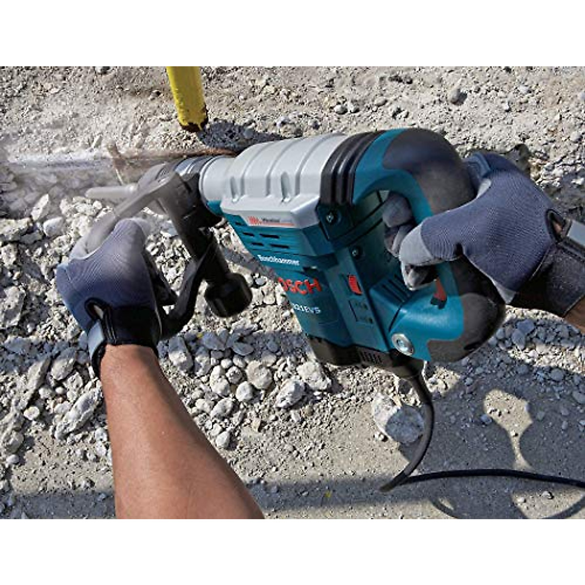 BOSCH 11321EVS Demolition Hammer - 13 Amp 1-9/16 in. Corded Variable Speed SDS-Max Concrete Demolition Hammer with Carrying Case