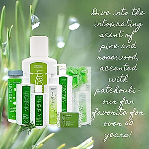 Vitabath Original Spring Green Moisturizing Bath & Shower Gel Wash Intoxicating Botanical Skin Rejuvenation, Hydrating Dry Skincare, Body Cleanser & Foaming Gelee - 32 oz