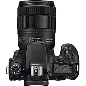 Camera EOS 90D DSLR Camera Bundle with 18-135mm is USM Lens, 128GB Memory, 3pc Filter Kit + Deluxe Bag + Professional Kit