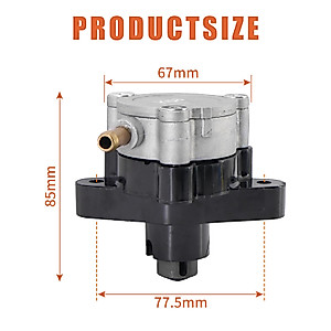 KIPA Gas Fuel Pump For YAMAHA 2000 Four-Stroke Outboards F75 F80 F90 F100 F115 LF115 Hp Engines OEM # 68V-24410-00-00 6D8-24410-00-00 880890T1 880980A02
