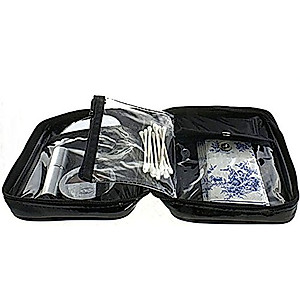 15 pc STARTER KIT w/BRUSHES & CASE (LIGHT) Mineral Makeup Foundation Blush Bronzer Illuminating Veil Set Bare Skin Matte Powder