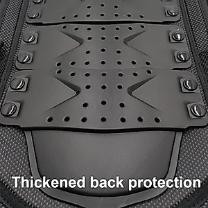 Kids Chest Armor Back Spine Chest Body Protector Motorcycle Motocross Protection Gear Guard Dirt Bike Riding Racing Vest for Child (M)