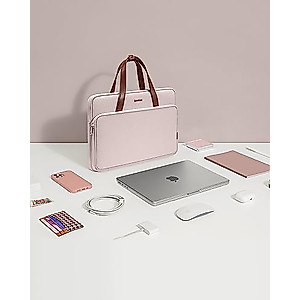 tomtoc Protective Crossbody Laptop Bag Case For 13-14 Inch MacBook, iPad Pro/Air with Magic Keyboard, Surface Pro/Laptop, Copilot PC, Water Resistant