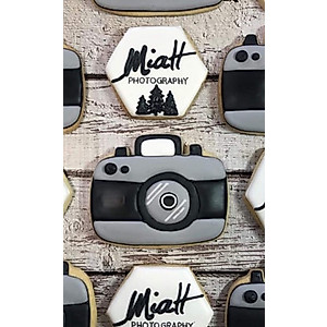 Camera Cookie Cutter, 3.75" Made in USA by Ann Clark