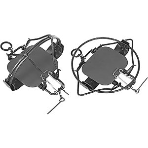 𝐀𝐧𝐢𝐦𝐚𝐥 𝐭𝐫𝐚𝐩 2 Packer Reusable Spring Traps Outdoor Traps are Responsive and efficientEasy to placeSuitable for a Variety of terrains Such as lawnsWoodsGardens (7in-2packer)