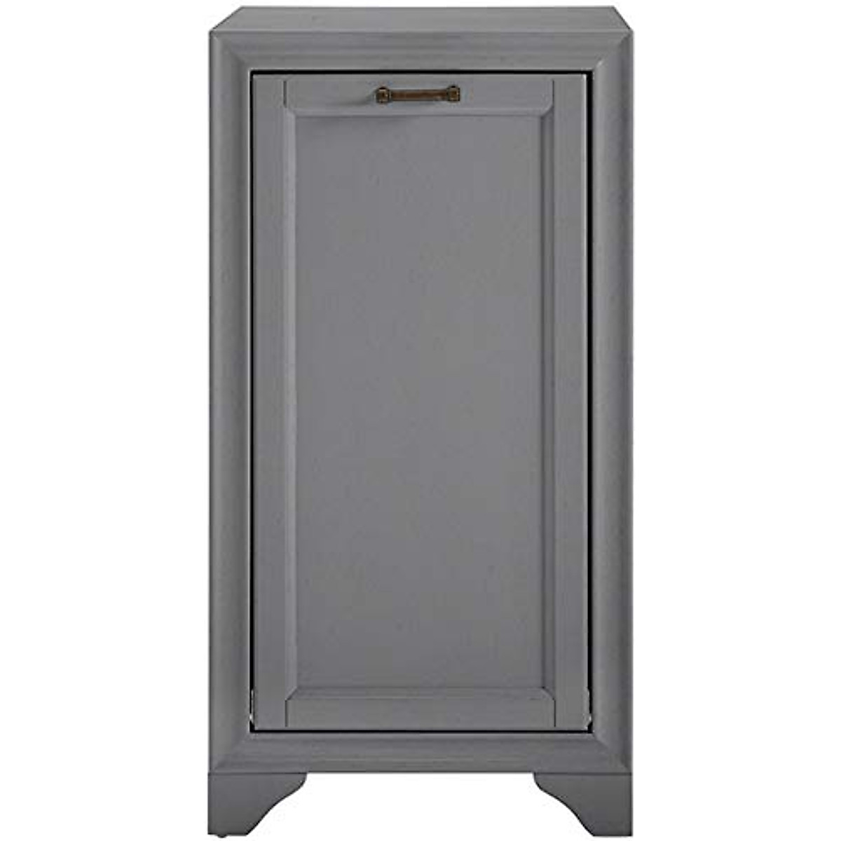 Crosley Furniture Tara Linen Hamper, Vintage Gray