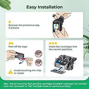 COLORETTO 62XL Ink Cartridge for HP Envy 7645 7640 5540 5642 5643 5640 5660 Officejet 5740 5746 5745 200 250 258 Printers as Replacement of HP 62 XL 62xl hp62xl hp62 High Yield Ink (1 Black)