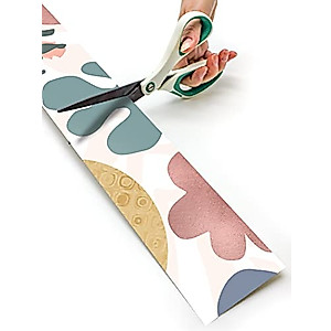 Teacher Created Resources Wonderfully Wild Straight Rolled Border Trim - 50ft - Decorate Bulletin Boards, Walls, Desks, Windows, Doors, Lockers, Schools, Classrooms, Homeschool & Offices