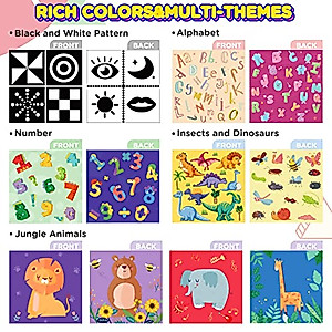 URMYWO Baby Toys 6 to 12 Months, Toys for 1 years old, Baby Tissue Box Toy, Sensory Toys for 0-6-12-18 Months Infant Newborn Toddlers, Baby Soft Crinkle Toys, Early Learning Toys Boys Girls Baby Gifts