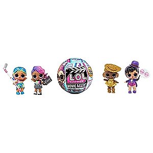 LOL Surprise Movie Magic Muñecas con 10 sorpresas que incluyen 1 muñeca, accesorios de películas, escenas de películas y muchos otros accesorios - Gran Regalo para niños a partir de 4 años