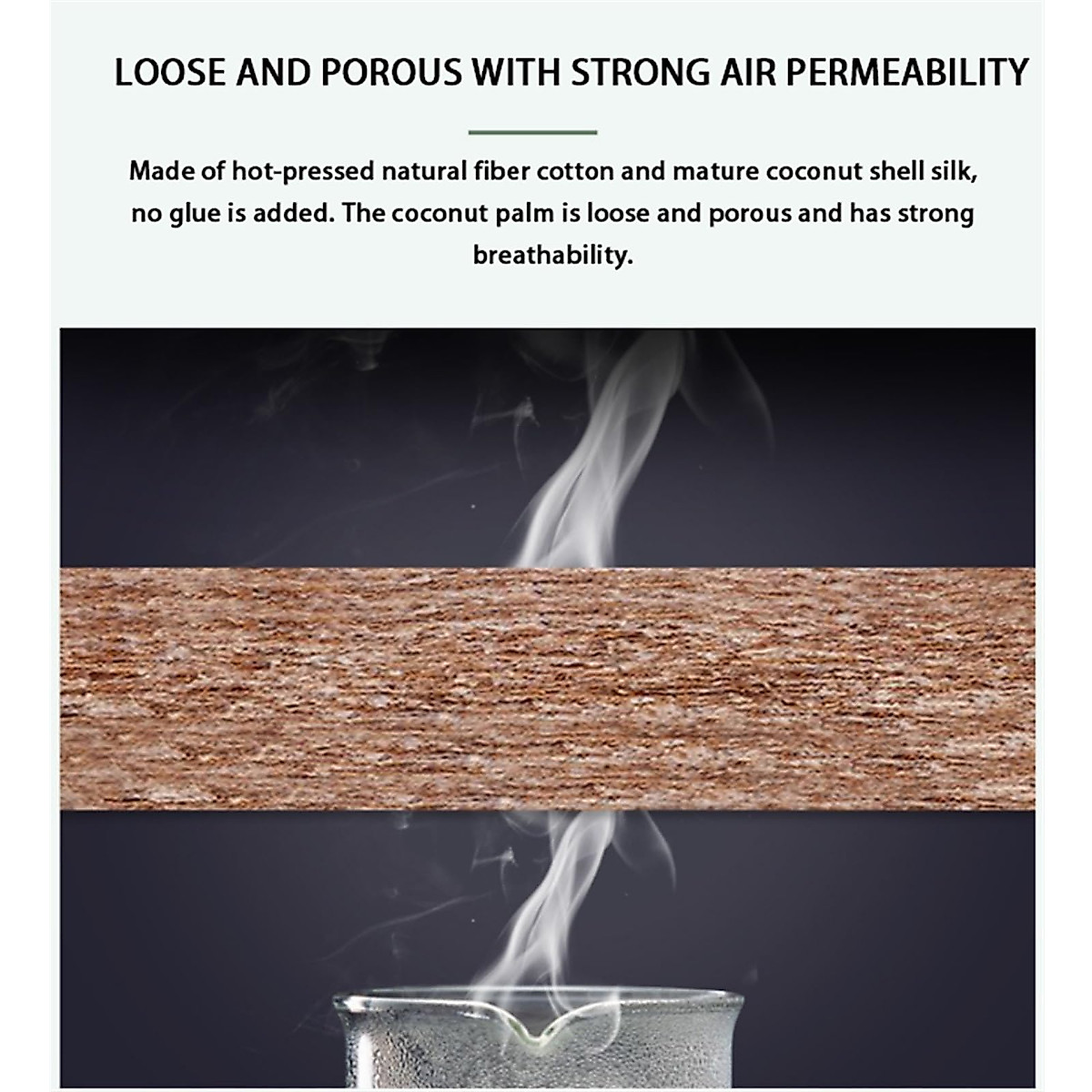 Queen Mattress Topper, Foldable Mattress，Green Pure Natural Coconut Palm Hard Mattress, 1.18/2.36/3.15in Thick 3E Coir Filling - 7 Comfort Zones - Twin - Queen - King - Full Size(Size:71x78.7x2in)