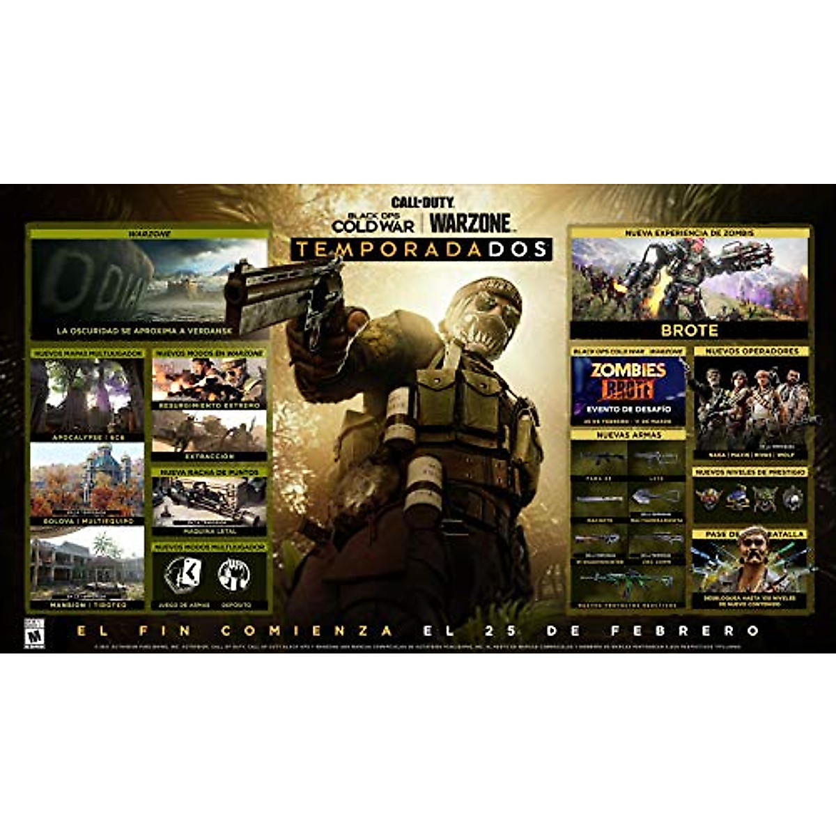 PS5 Call of Duty Black Ops: Cold War - Standard LATAM Spanish/English/French - PlayStation 5