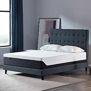 Mllyczoe 12 Inch Gel Memory Foam-Mattress – Firm Feel – Gel Infusion – Hypoallergenic Bamboo Charcoal – Breathable-Cover