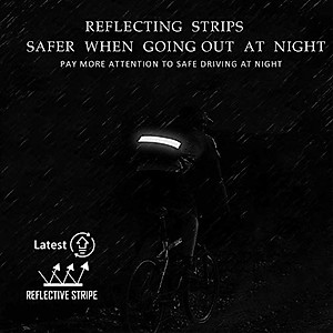 WSZCML Backpack Rain Cover, Upgraded Adjustable Waterproof Backpack Cover (10-90l) (Orange, S (for 10L-25L Backpack))