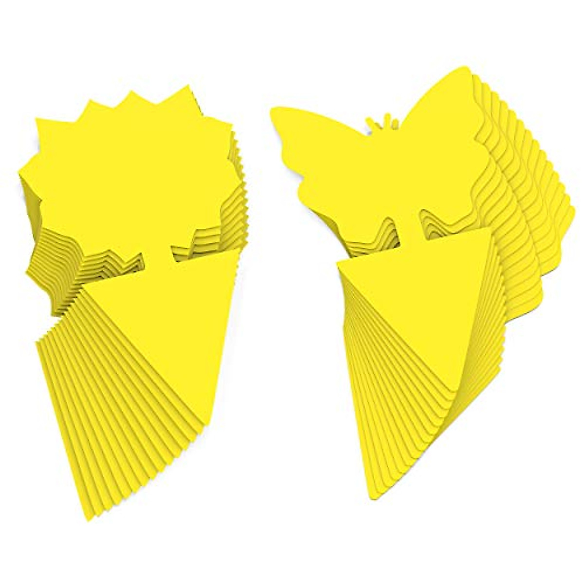 15 pcs Gnat Traps for House Indoor, Fungus Gnat Sticky Traps for Plants, Sticky Traps for Gnats - Plant Sticky Traps for Bugs, Sticky Fly Traps for Plants Trap Fungus Gnat, Fruit Fly and Other Insects