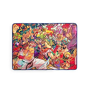 Street Fighter Fleece Throw Blanket | Plush Soft Polyester Cover For Sofa and Bed, Cozy Home Decor, Luxury Room Essentials | Capcom Video Game Gifts For Adults and Kids | 45 x 60 Inches