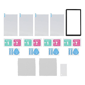 DAUERHAFT Screen Protector, Scratch Proof Fingerprint Resistant Game Console Protective Film for Game Console