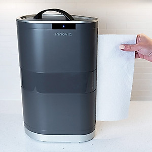 Innovia Automatic Paper Towel Dispenser. Touchless Technology. Works with Most Paper Towel Brands and Sizes. Dispenses The Number of Sheets You Need. Black, Countertop
