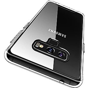 Rayboen Case for Samsung Galaxy Note 9, Crystal Clear Designed Non-Slip Shockproof Protective Phone Case, Hard Plastic Back & Soft TPU Frame Thin Cover for Samsung Galaxy Note 9, 6.4 inch