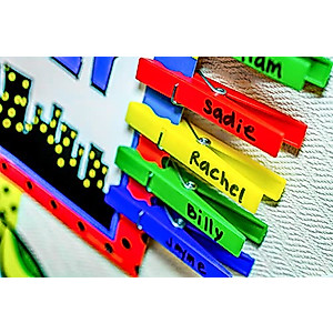 Teacher Created Resources Plastic Clothespins (20649)