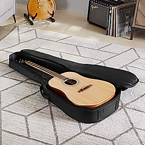 Amazon Basics Guitar Bag for 41-42 Inch Acoustic Guitar - 0.5-inch Sponge Padded, Waterproof