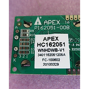 Compatible with APEX LCD HC162051WNHDWB-V1 16x2 (2.22 inch) *US Stock*