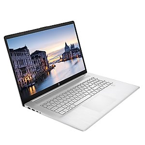 HP Newest Laptop, 17.3” HD+ Touchscreen Display, 12th Gen Intel Core i7-1255U Processor, 64GB RAM, 2TB PCIe SSD, Backlit Keyboard, Fingerprint Reader, Wi-Fi, Windows 11 Home, Silver