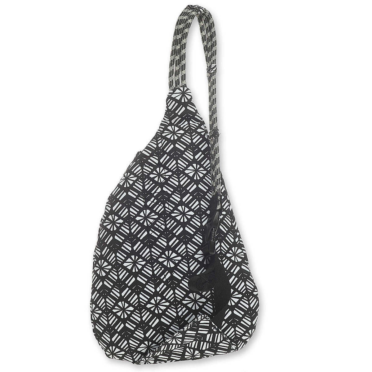 KAVU Mini Rope Bag Cotton Crossbody Sling ​ - Static Rhombus