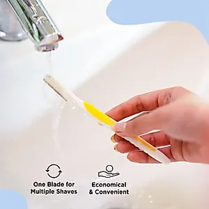 FURR Dermaplane Razor for Women | Face Razors for Women | Eyebrow Razor | Facial Razors for Women Face | Dermaplaning Tool | Dermaplaning Tool for Face | Can Use Each Up to 5 Times