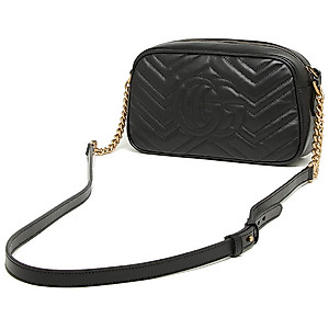 Gucci 447632 DTD1T Women's Shoulder Bag Marmont [Parallel Import], (1) NERO(1000)