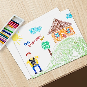 Frametory, 9x12 White Uncut Picture Mat Boards, Backing Boards for Frames, Photos, Crafts - Pack of 12