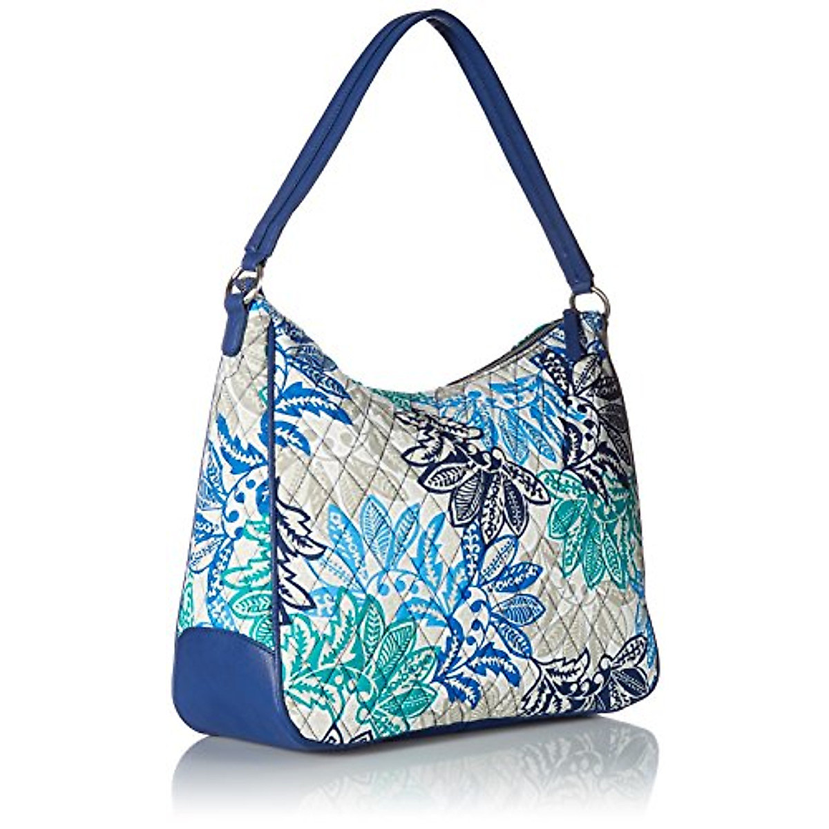 Vera Bradley Women's Cotton Vivian Hobo Satchel Purse, Santiago, One Size