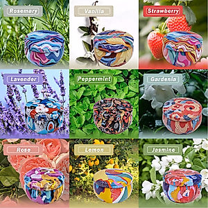 Fafamara 9 Pack Scented Candles Set, Multipack Natural Soy Wax Candles, Small Aromatherapy Candles, Stress Relief Tin Can Candle for Women Girl Birthday, Thanksgiving, Christmas