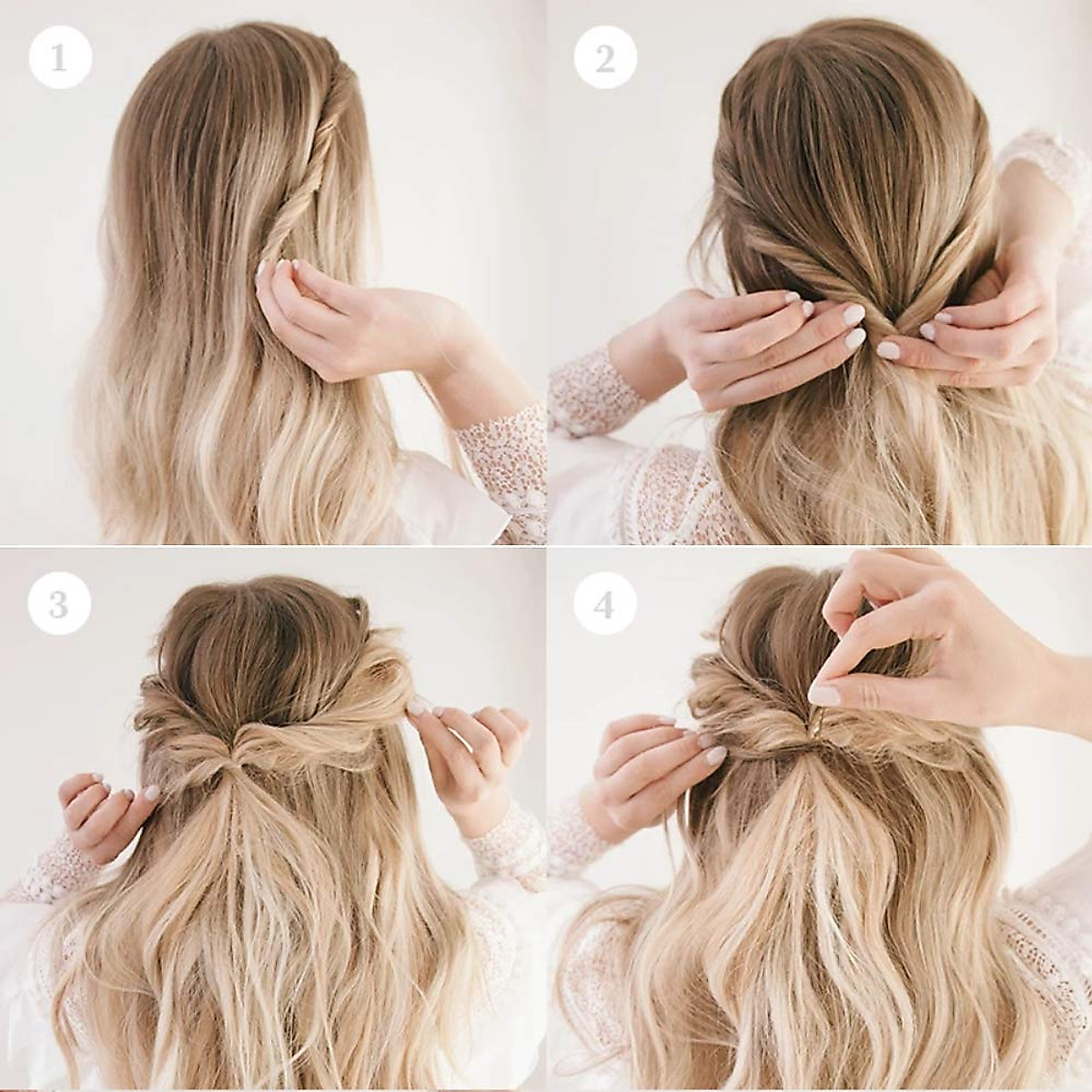 Blonde Bobby Pins, MORGLES Blonde Hair Pins Bobby Pins Blonde Hair Pins for Buns Ballet Bun Pins for Women Girls with Box-80 count (2.4 inch)