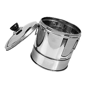 FELTECHELECTR Stainless Steel Rice Steamer Dumpling Steamer Lunch Box Containers Commercial Rice Cooker Rice Serving Bucket Sushi Rice Container Steam Baskets Dumpling Rice Barrel Home Supplies