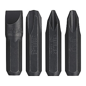 VESSEL C51MIXP4 INSERT BIT 5/16" Hex, 4PC. Set for Manual Impact Driver (Pack of 4)