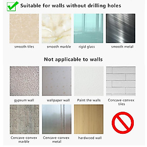 STORICANS Universal Hair Dryer Holder, Blow Dryer Hanger Wall Mount for Hair Dryer Hook with Plug&Cord Organizer Self Adhesive for Cabinet Bathroom |White | 5x4 Inch