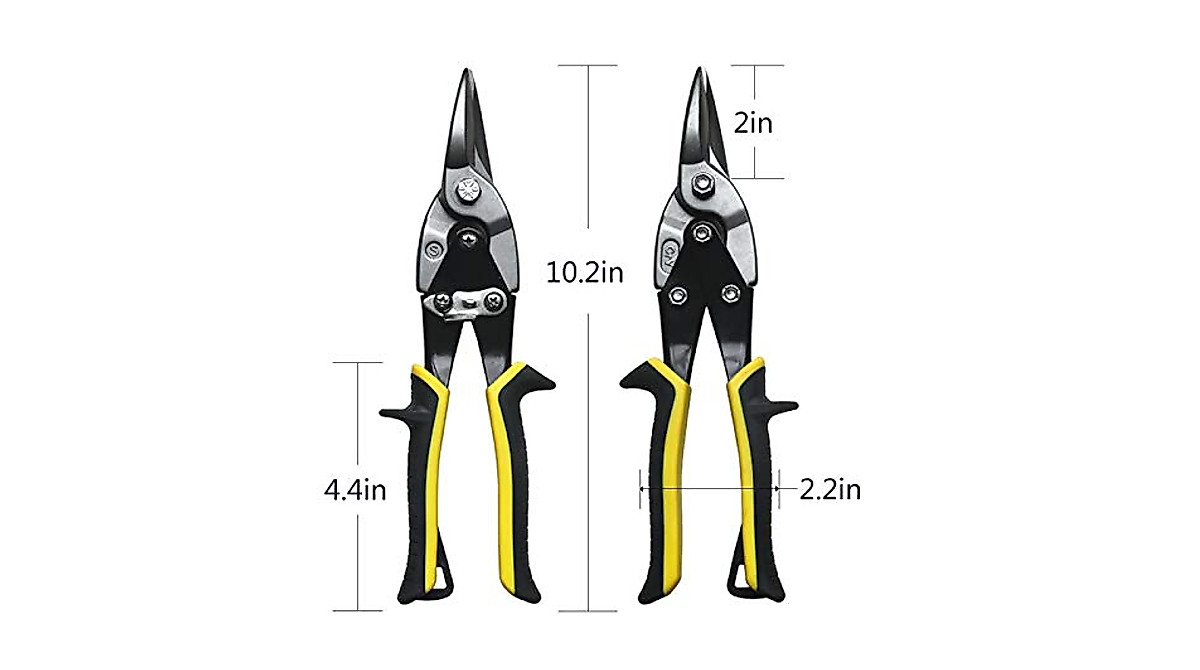Premium Aviation Snip Set - 3 Pack Metal Cutters